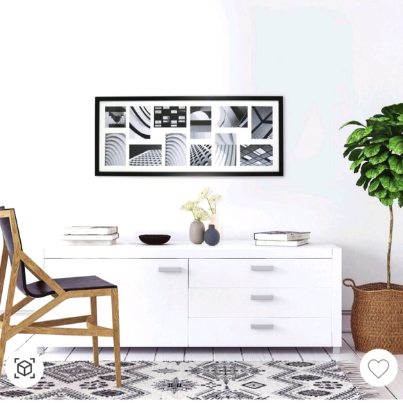 Threshold | Accents | Thin Collage Holds 2 Photos Black 33x14 | Poshmark